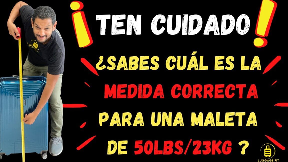 Como saber si mi maleta pesa 50 libras | OfertaMaletas